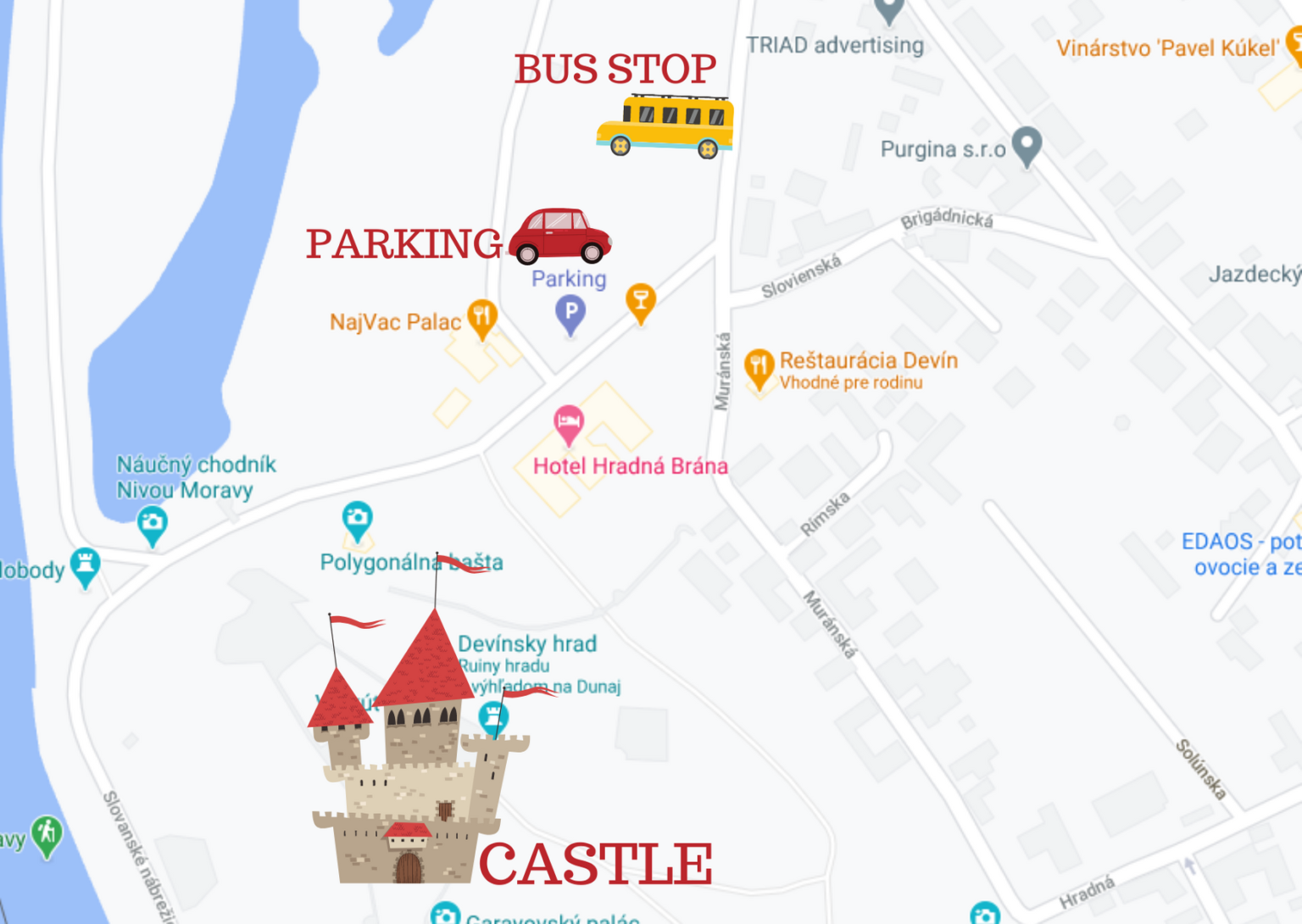 Visiting Devín Castle in Slovakia ⋆ Lifeguin
