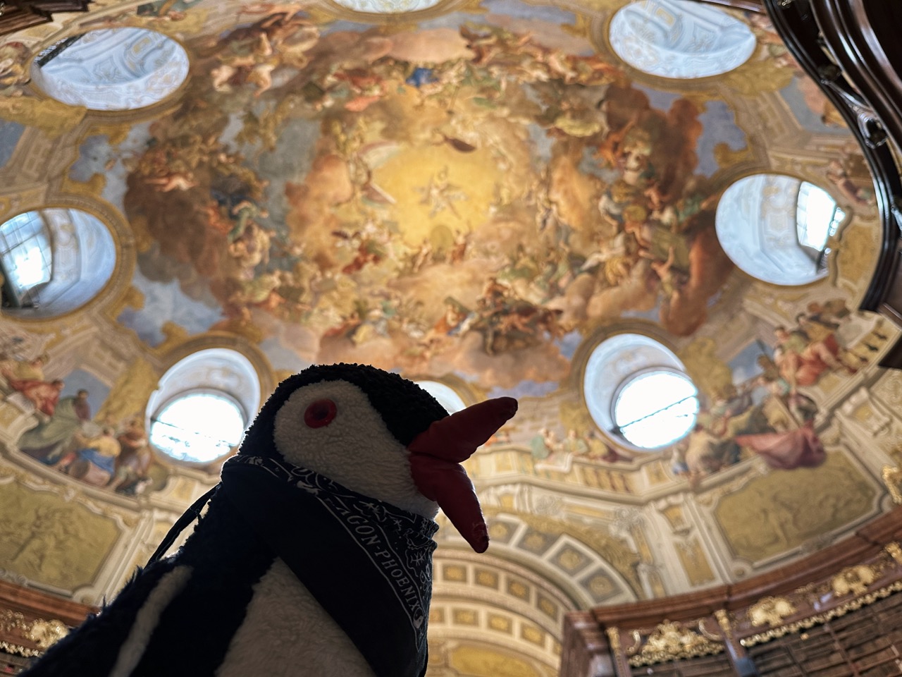 Inside the State Hall of the Austrian National Library ⋆ Lifeguin