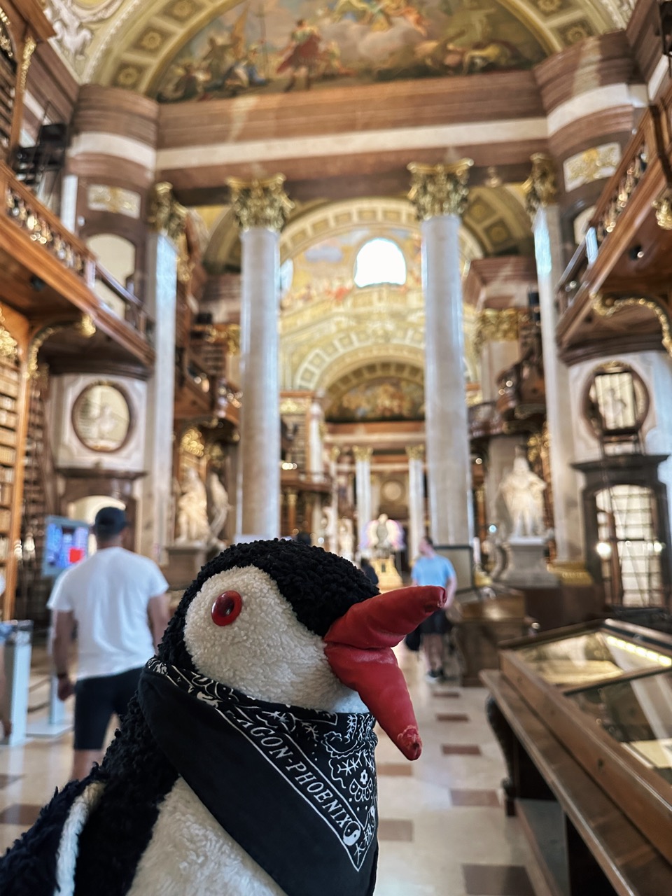 Inside the State Hall of the Austrian National Library ⋆ Lifeguin